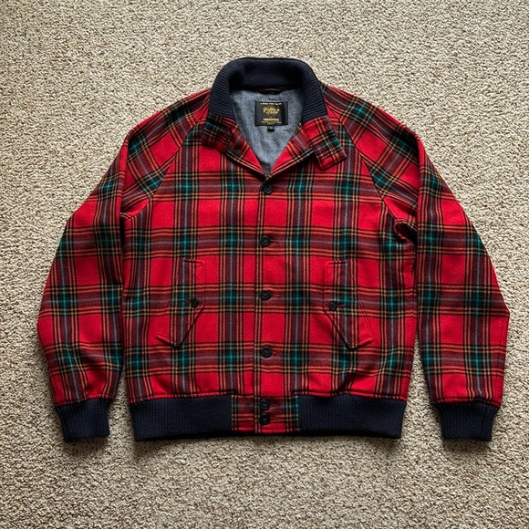 Golden Bear | Jackets & Coats | Golden Bear X Unionmade Tartan Plaid ...